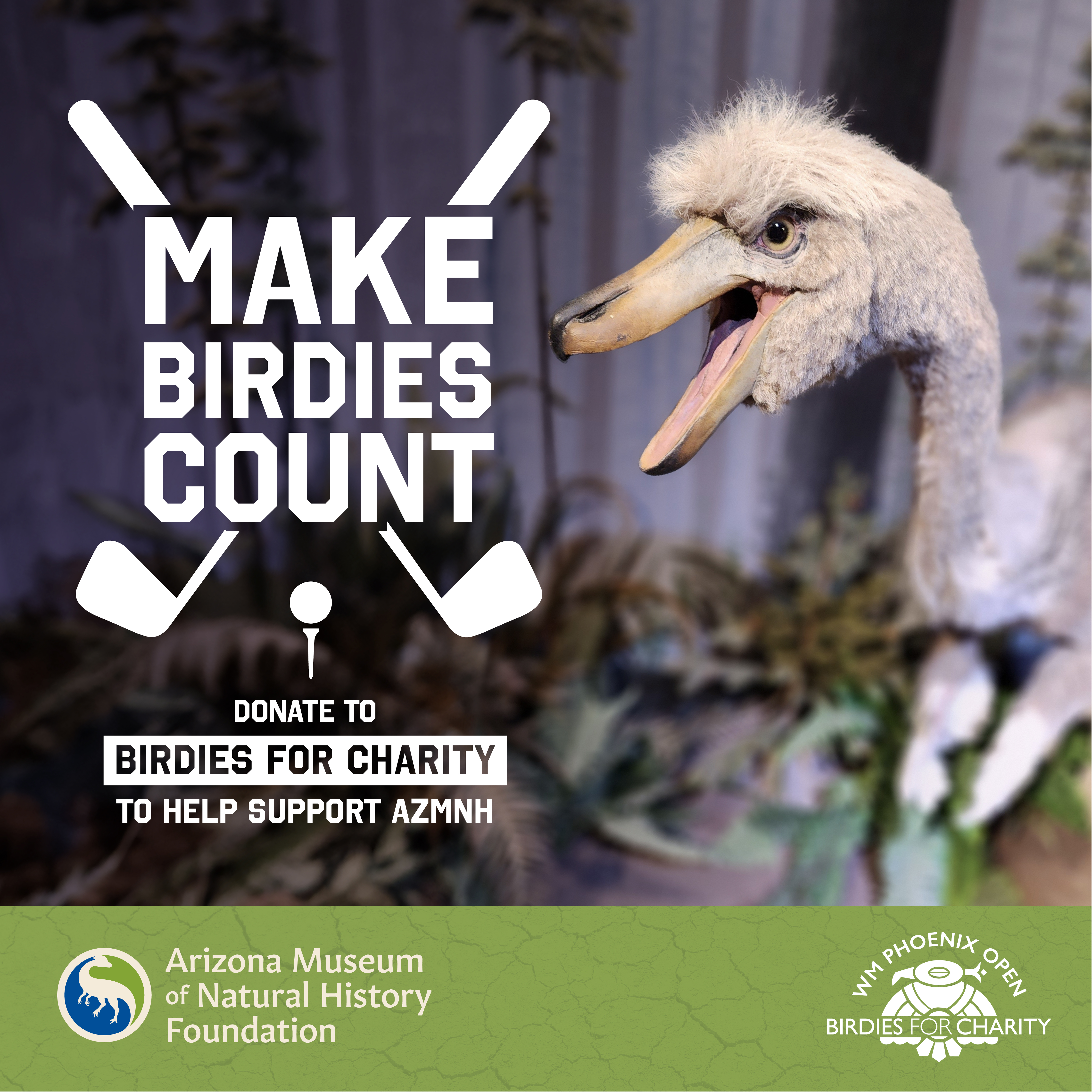 Birdies for Charity to aid AZMNH | Arizona Museum of Natural History
